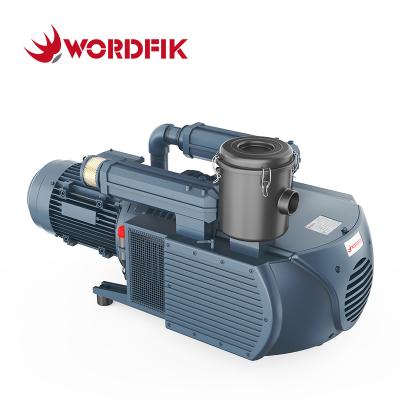 China 400 - 480m³/H High Flow Dry Rotary Vane Vacuum Pumps For Industrial Woodworking for sale