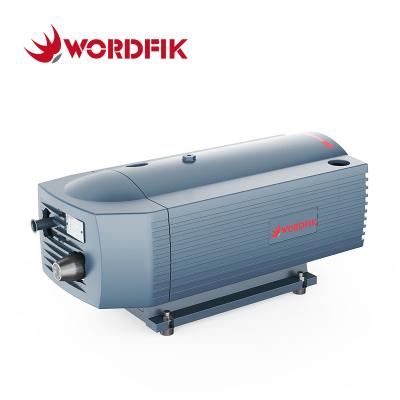 China Compact Oil Free Small Rotary Vane Air Compressor +1000mbar For Waste Water Aeration for sale