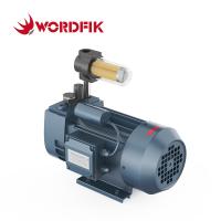 China 8m³/h Compact Small Dry Rotary Vane Vacuum Pump For Veneer Press Woodworking for sale