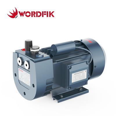 China 8m³/h Compact Small Dry Rotary Vane Vacuum Pump For Veneer Press Woodworking for sale