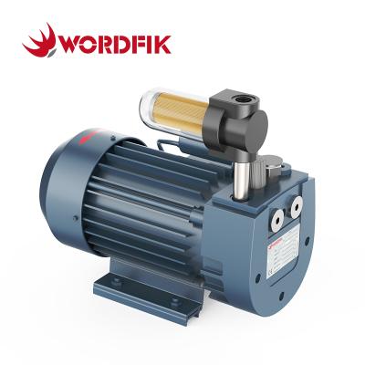 China 8m³/h Dry Rotary Vane Vacuum Pumps For Wood Veneer Vacuum Press for sale