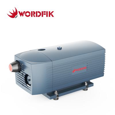 China 10m³/h 12m³/h 150mbar Dry Rotary Vane Vacuum Pump For Glass Lifter for sale
