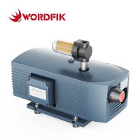 China Single Three Phase Dry Rotary Vane Vacuum Pump For Woodworking Veneer Press 10m³/h 150mbar for sale