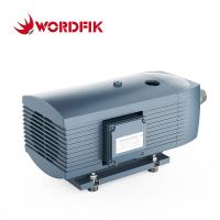China Single Three Phase Dry Rotary Vane Vacuum Pump For Woodworking Veneer Press 10m³/h 150mbar for sale