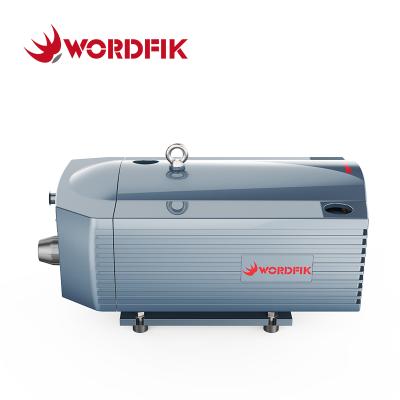 China Dry Rotary Vane Air Compressor +1000mbar For Wine Presses 25m³/H 30m³/H for sale