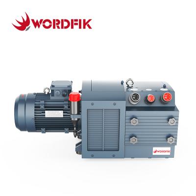 China ±600mbar Dry Rotary Vane Pressure Vacuum Pump With Two Suction Connection for sale
