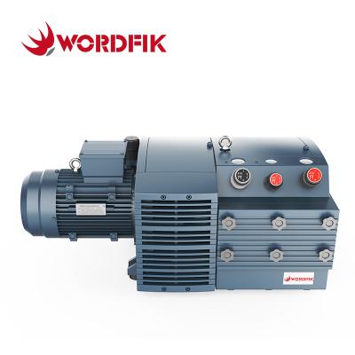 China 100m³/h 120m³/h Dry Rotary Vane Pressure Vacuum Pump for Printing Paper Machine for sale