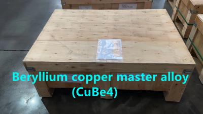 China Beryllium Copper Master Alloy CuBe4 for sale