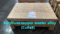 China beryllium copper mother alloy   CuBe4 for sale