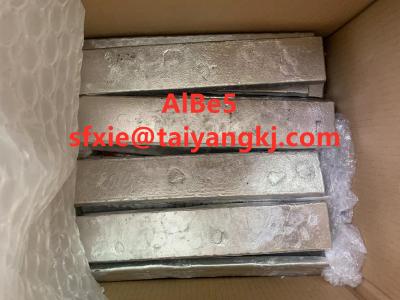 China Aluminum Beryllium Alloy Master Alloy for Magnesium Alloy Production with 5% Be Content for sale