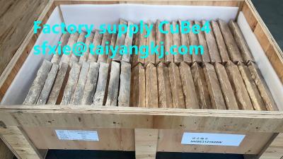 China CuBe4  beryllium copper master alloy with low impurities for sale