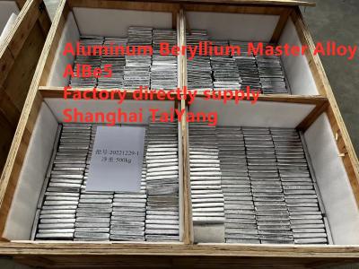China Aluminum based master alloy AlBe5 for sale
