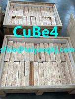 China Copper master alloy CuBe4 for sale