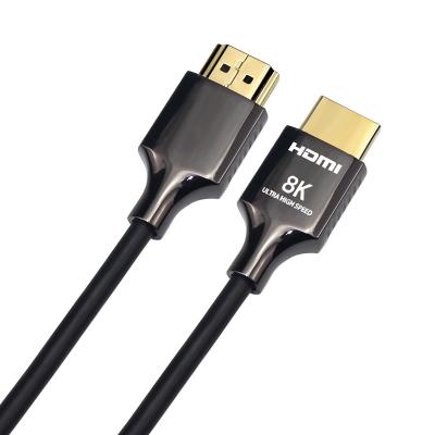 China 8K 1M 2M HDMI Active Optical Cable 34AWG Support VRR HDR HDMI for sale