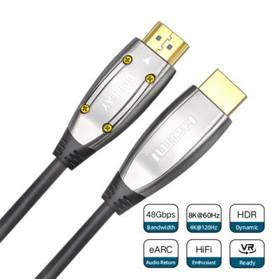 China Optical HDMI Cable 8K 48Gbps Ultra High Speed HDMI Cable 6.6ft for sale