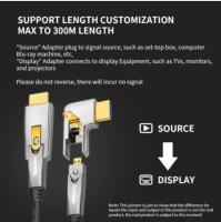 China 8K 48G Optical HDMI Cable HDR EARC Optical Fiber 4k 60HZ 15M 30M 50M for sale