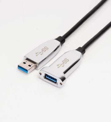 China 10M Metal Aoc USB 3.0 Cable Electric Wires Cable Fiber Optic Outdoor for sale