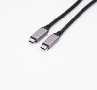 China Fast Charging USB To USB Cable 3.1 Type C Gen 1 20Gbps  USB 3.1 Charger Cord for sale