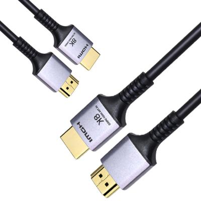 China High Speed Male To Male HDMI Copper Cable 48gps 8k Hdmi With Ethernet for sale