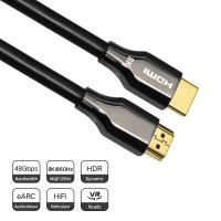 China Hdmi  Cable HDR10 48Gbps HDMI Copper Cable 8K High Speed Black 1 2 3m for sale