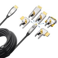 China OEM ODM Long AOC 4K 8K Optical HDMI Cable HDR EARC HDMI  Cable 48gbps for sale