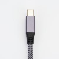 China Braided Aluminum Display Port Cord Thunderbolt To HDMI Adapter For MacBook for sale