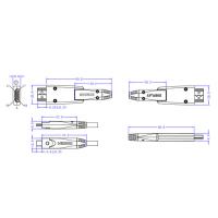 China 4k Hd Hdmi Type A To Type D Cable Both Side Detachable  Hdmi Separate Type Cable for sale