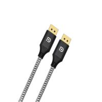 China 8K DisplayPort Cable 1.4   Male to Male Nylon Braided Cable with 8K 60Hz 4K 240Hz for sale