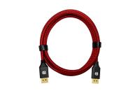 China 8K DisplayPort Cable 1.4 Gold-Plated Braided Ultra High Speed DisplayPort Cord Support Resolution for Laptop for sale