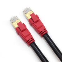 China Heavy Duty Cat Ethernet Cable 40Gbps High Speed Network Cable Ethernet for sale