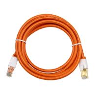 China High Speed 26AWG Cat8 Ethernet LAN Cables Gold Plated RJ45 Connector For Router for sale