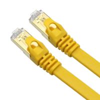 China 100FT Cat Ethernet Cable High Speed 40Gbps 2000MHz SFTP Flat Internet Network for sale