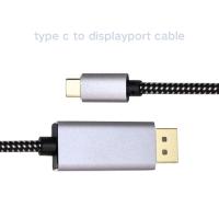 China 4K 60Hz Type C To DisplayPort Cable USB 3.1 Type C To DP Adapter For MacBook for sale