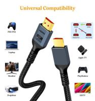 China 30Awg AM TO AM 4K 60Hz Dp1.2 Displayport Cable For Multimedia Audio Video for sale