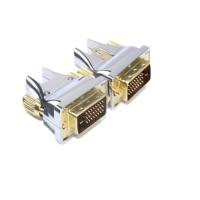 China 1080P 60HZ Shielding Braid OM3 100M DVI Cable 1080p Male To Male 250W for sale
