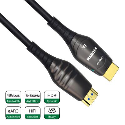 China Braid Shielding 8K HDMI Cable 10ft 110mW For Laptop Monitor for sale