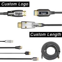 China ODM OEM 4K 60HZ 4K Optical HDMI Cable 18G 10FT High Speed 4k Certified for sale