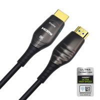 China 8k HDR Optical HDMI Cable 48G EARC Active Aluminum Zinc HDMI  Cable for sale