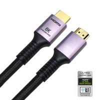 China 24AWG High speed HDMI Cable 5m aluminum 48G 8K 60HZ 8K Dynamic HDR for sale