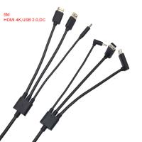 China HDMI+USB+3.5mm DC 3 in 1 VR cable for HTC Vive support ultra HD 4K*2K for sale