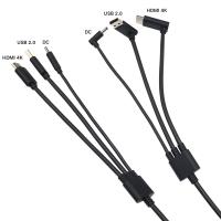 China HDMI 4K USB  3.5MM DC VR Cable HTC VIVE 3-in-1 Cable for VIVE VR Headset for sale
