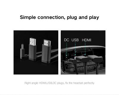 China 4k*2k Virtual reality data transfer vr glass cable 5m for HTC VIVE for sale
