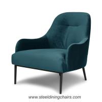 China Study Studio Nordic 900mm 760mm Stainless Steel Leg Dining Chairs for sale