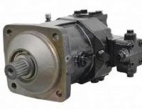 China Rexroth Axial Piston Variable Motor R902040117 AA6VM55HZ3/63W-VSD52700B Bent-Axis Design, Variable Version SAE, HZ - Hydraulic Two-Point Control for sale