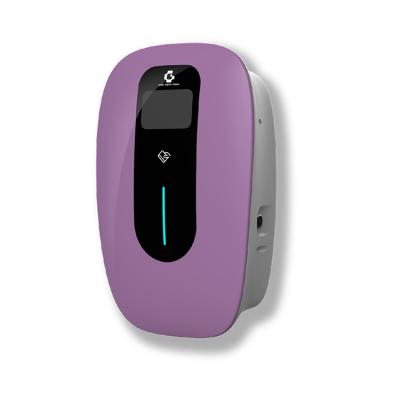 China 32A Wireless EV Charger Purple Blue Mobile Bluetooth 7kw CE for sale