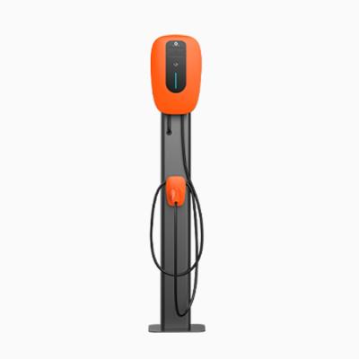 China IP65 7kw Smart EV Charger Waterproof 32A With LCD Screen Function for sale