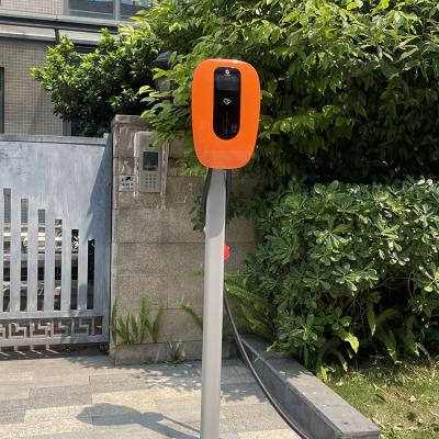 China 3 Phase 22kw Smart EV Charger Charging Reservation Current Adjustable for sale