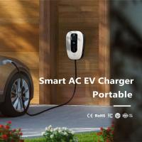China 5G 4G Household Electric Car Charger , Single Phase EV Charger Customized Color for sale