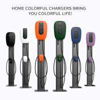 China 50/60HZ Electric Vehicle Charger 3.5m Cable 11kw Single Phase Charger Leakage Protection for sale