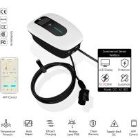 China 4G 5G Wifi EV Charging Station , APP 3 Phase Type 2 22kw Charger for sale